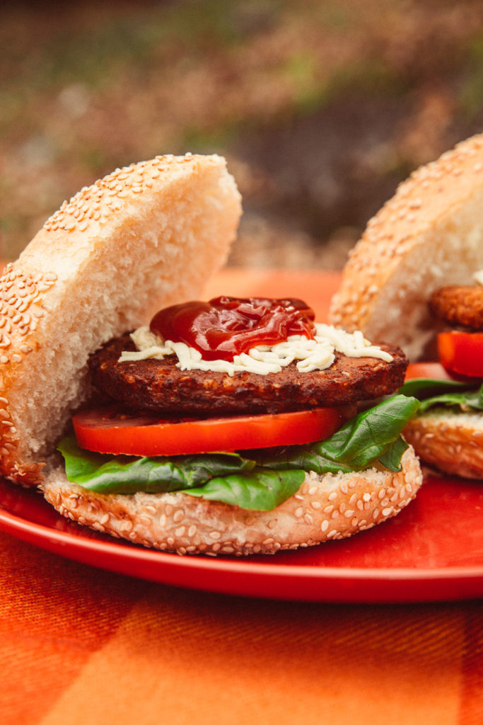 Tailgating Season is Here! // The Perfect Veggie Tailgating Burger ...
