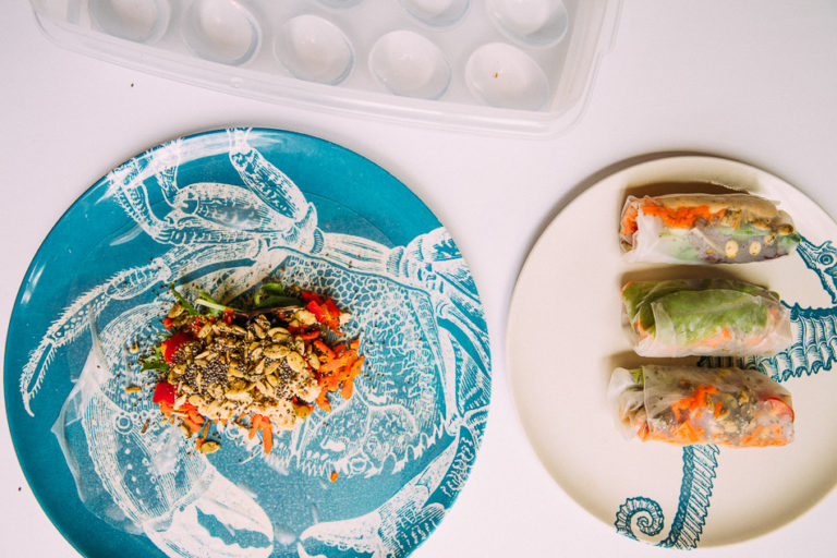 Recipe: Raw Vegan Spring Rolls – Live Love Simple
