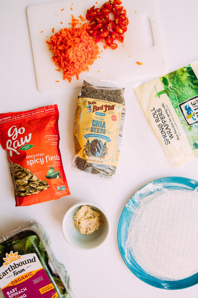 Recipe: Raw Vegan Spring Rolls – Live Love Simple