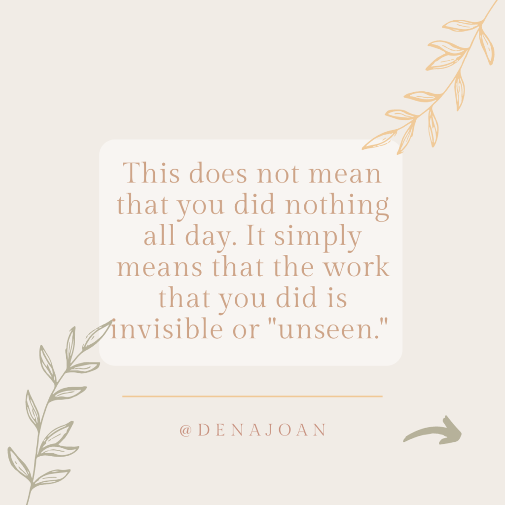 Normalize “Not Getting Anything Done” – Seasons of Light